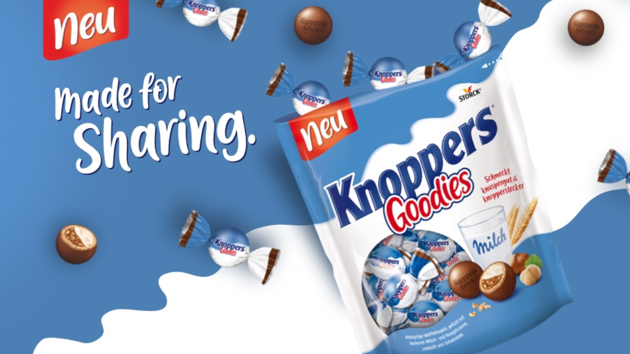 Knoppers Goodies: Klein, rund und knusprig – ideal für unterwegs