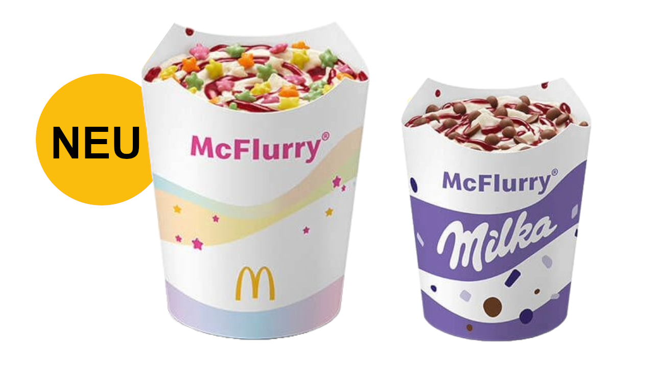 McDonald’s: Magic McFlurry und McFlurry Milka im Hype - Super lecker!