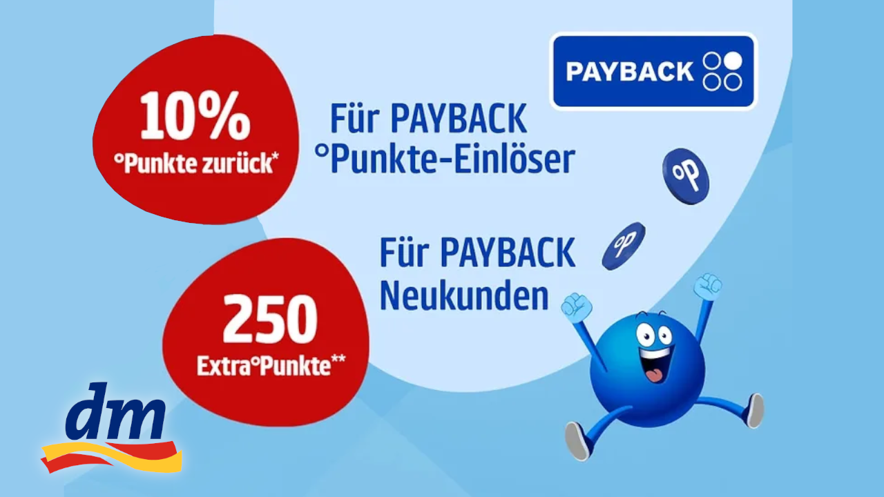 PAYBACK Punkte-Woche bei dm-drogerie markt vom 25.04. – 02.05.2024